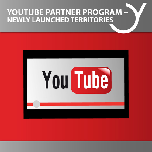 YOUTUBE PARTNER PROGRAM - NEWLY LAUNCHED TERRITORIES